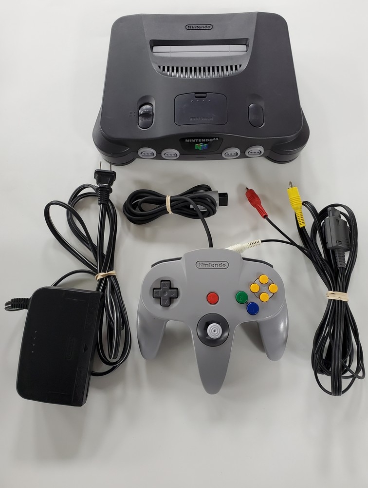 Nintendo 64 Charcoal Grey (Model NUS-001) (C)